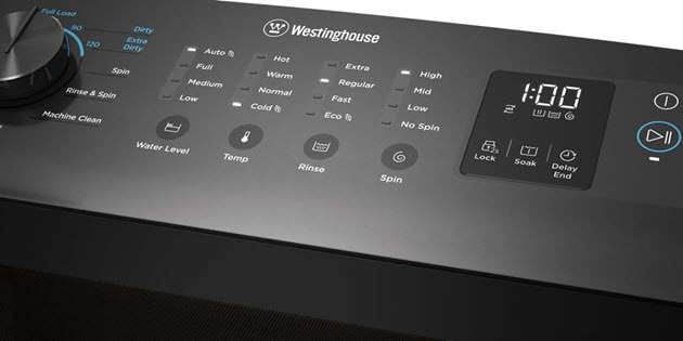 Upgrade Your Laundry with Our Black Top Load Washing Machine ...