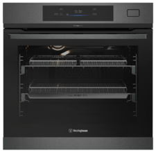 60cm multi-function 19 pyrolytic oven with Roast + Steam, dark ...