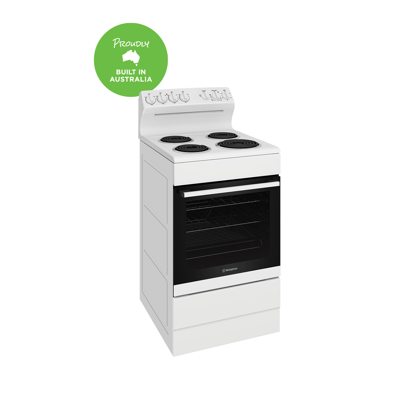 54cm electric freestanding cooker, white - WLE524WC