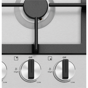 60cm 4 burner stainless steel gas cooktop - WHG644SC | Westinghouse NZ